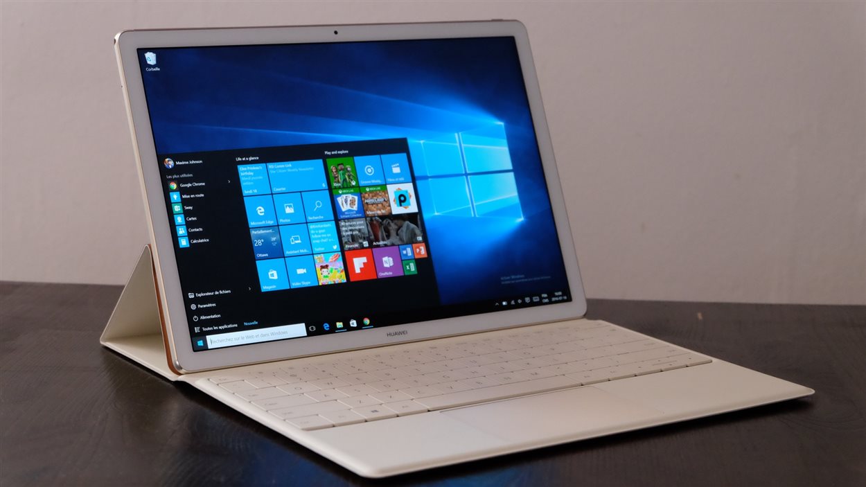 Huawei MateBook : une tablette deux-en-un qui touche la cible | Radio ...