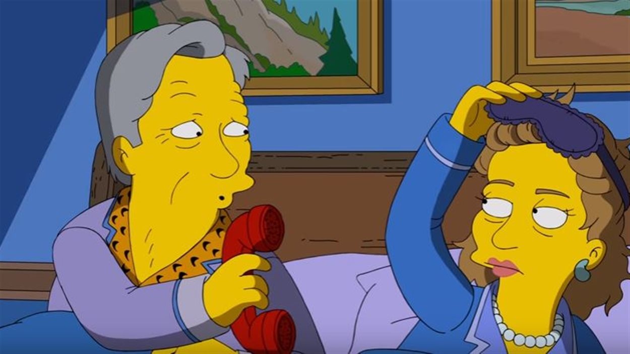 Les Simpson voteront pour Hillary Clinton | Radio-Canada