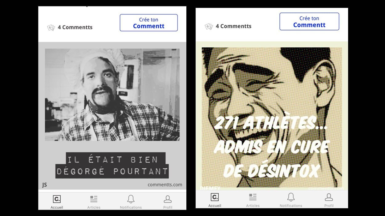 Commentts: l’image de vos commentaires | Radio-Canada