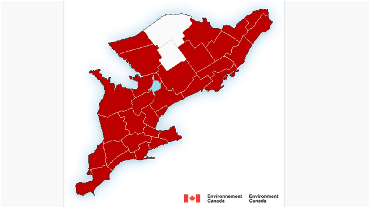 Encore une vague de chaleur dans le sud de l'Ontario | Radio-Canada
