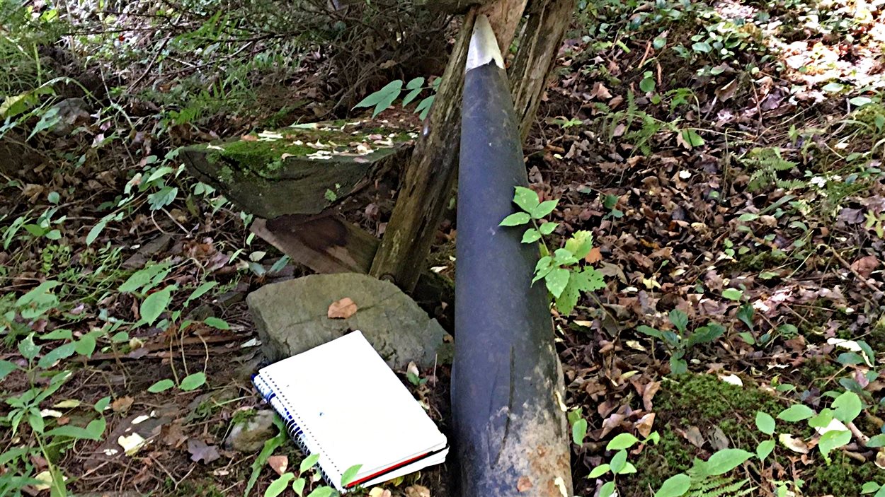 Un obus découvert à Shefford | Radio-Canada