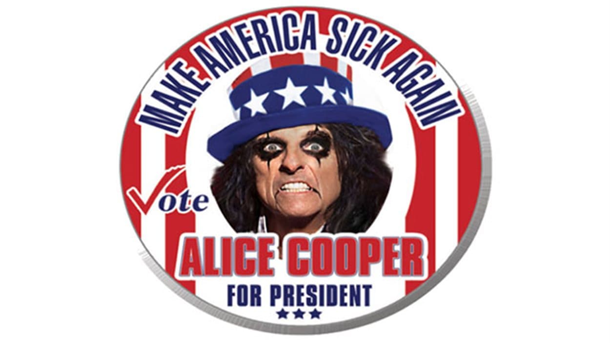Alice Cooper, président des États-Unis? | Radio-Canada