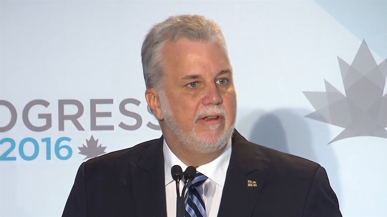 Couillard plaide l'ouverture au sommet du Global progress | Radio-Canada
