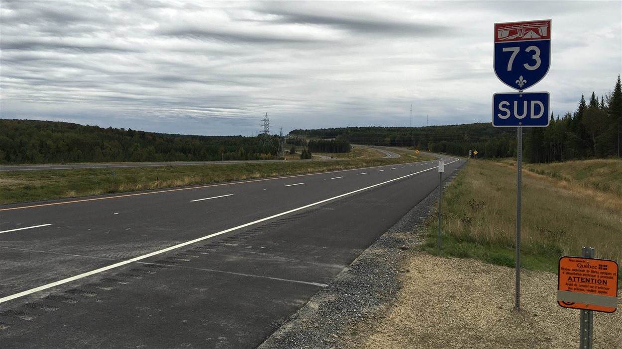 Le prolongement de l'autoroute 73 est terminé | Radio-Canada.ca