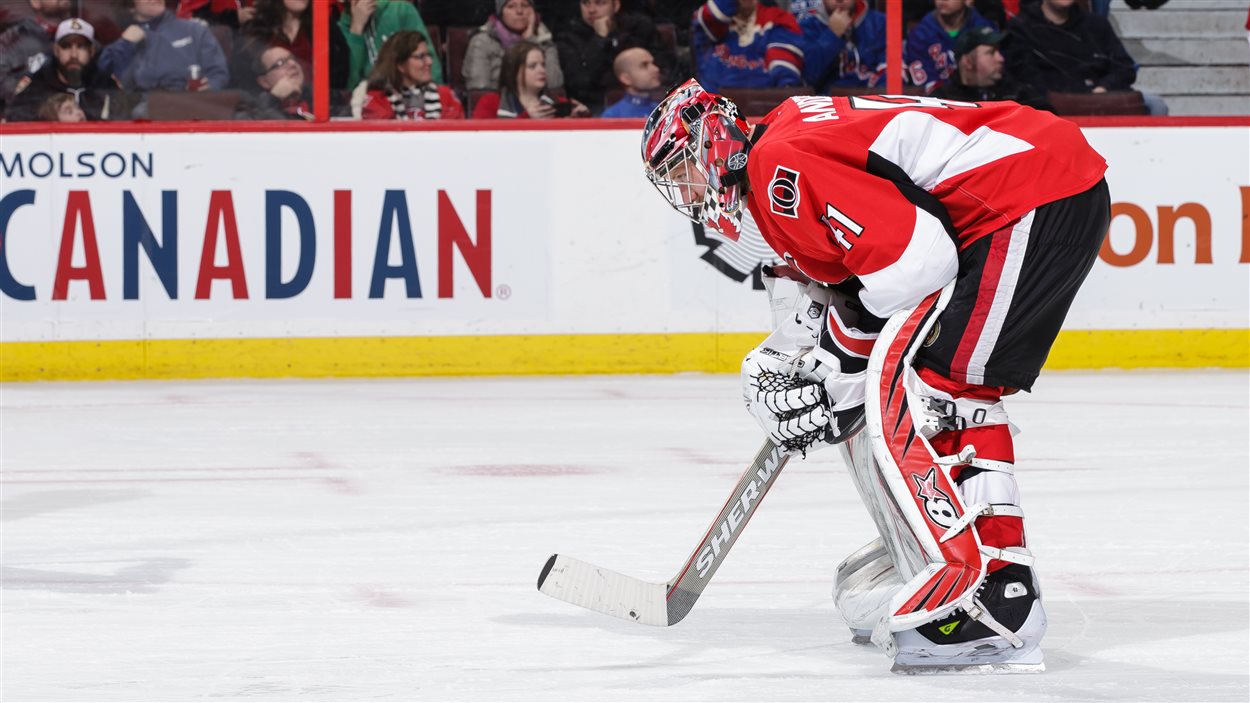 La femme de Craig Anderson souffre d'un cancer | Radio-Canada