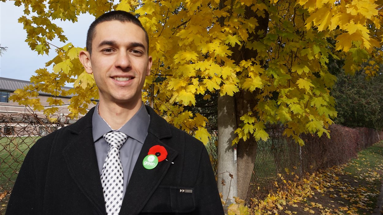 La conscience écolo du candidat vert Raphaël Morin | Radio-Canada