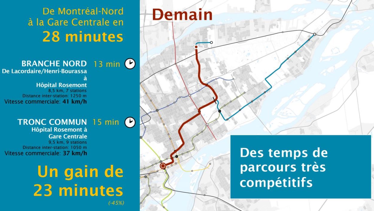 Des groupes lancent une nouvelle proposition pour le REM de l’Est ...