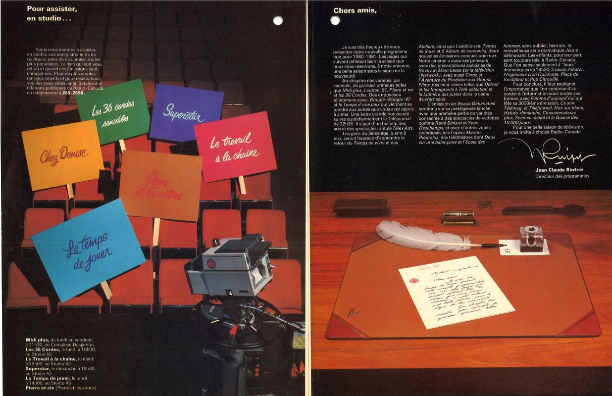 Qu'est-ce qui jouait à Radio-Canada en 1980? | ICI Télé | Radio-Canada