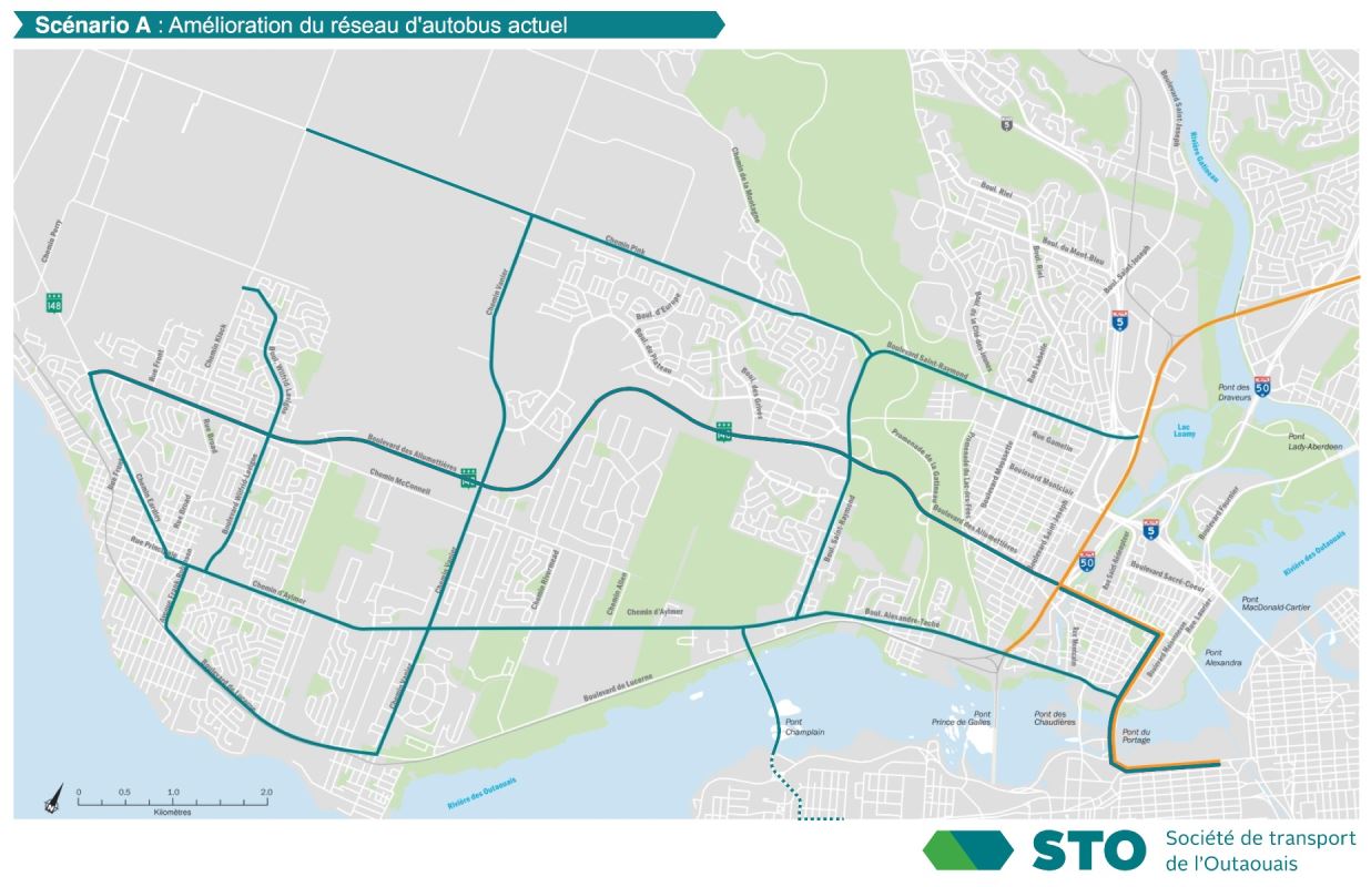 Transport en commun dans l'ouest de Gatineau : la STO consulte ses ...