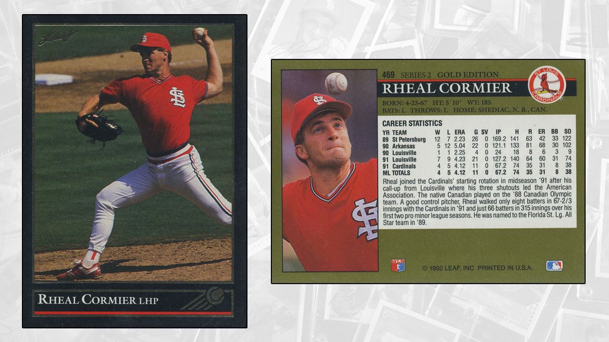 Les cartes de collection de Rhéal Cormier | Radio-Canada